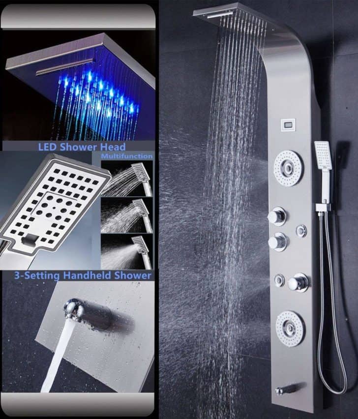 Multi-Function Shower Panel - Swag Vibe